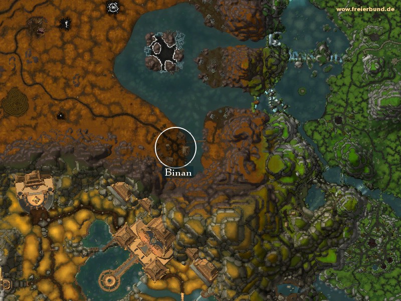 Binan - Landmark - Map & Guide - Freier Bund - World of Warcraft Binan - Landmark - Map & Guide - Freier Bund - World of Warcraft