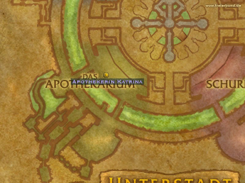Apothekerin Katrina Quest Nsc Map And Guide Freier Bund World Of Warcraft